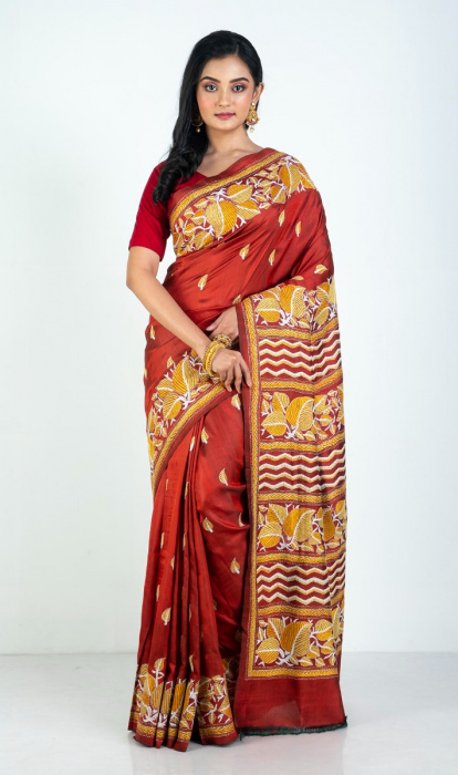 Buy and Shop kantha saree online |Indian Silk House